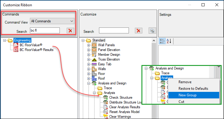 Adding BC FloorValue® Icons to the MiTek Structure Ribbon – Boise EWP ...
