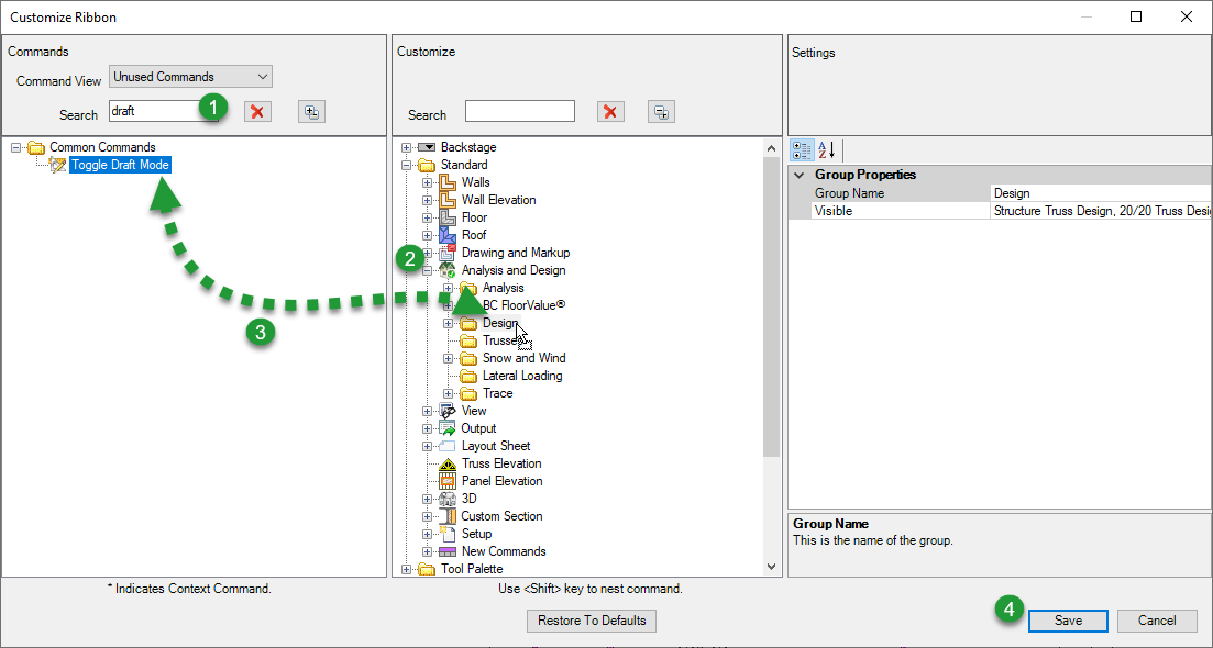 Adding Draft Mode to the Ribbons or Quick Access Toolbar (QAT) – Boise ...